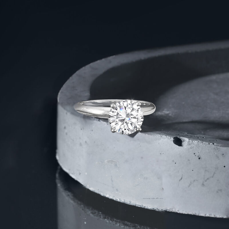 2.00 Carat Diamond Solitaire Ring in Platinum | Ross Simons