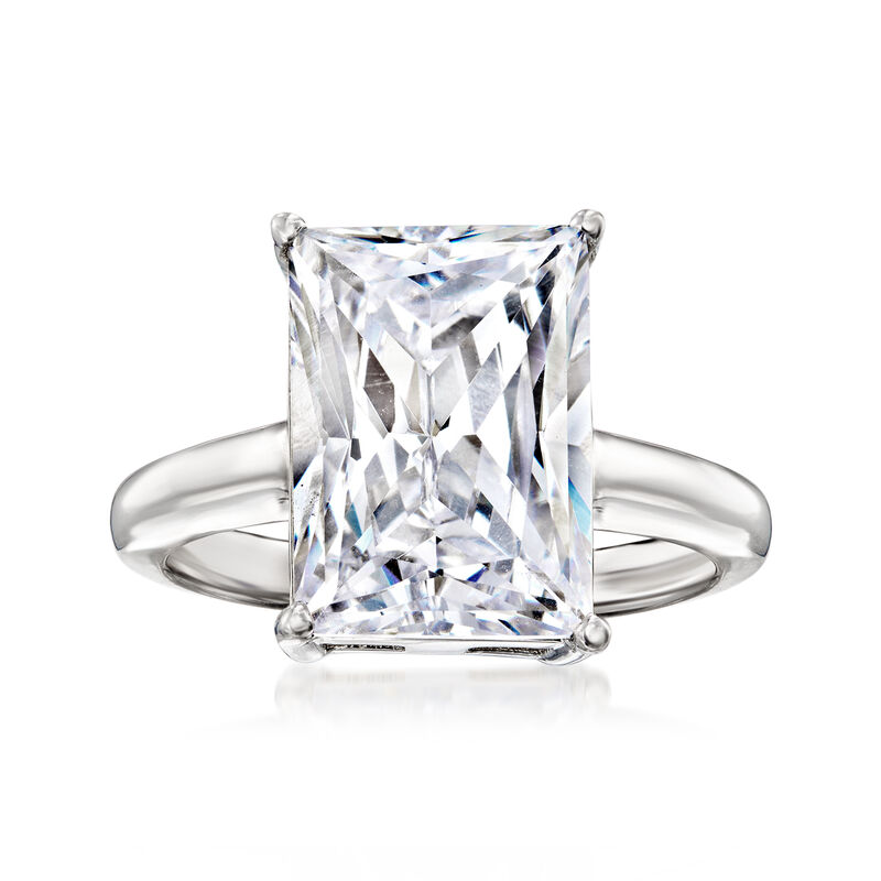 7.50 Carat CZ Ring in Sterling Silver | Ross Simons