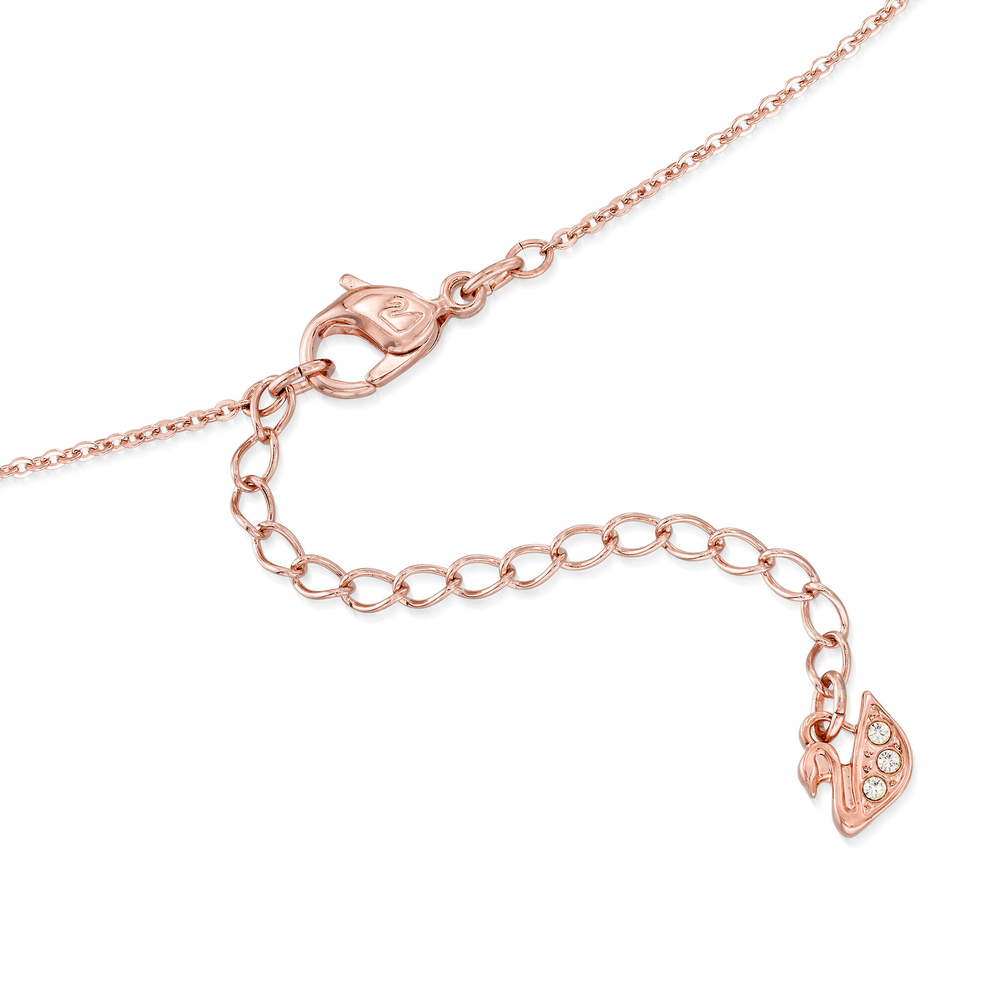 Swarovski key necklace rose gold store