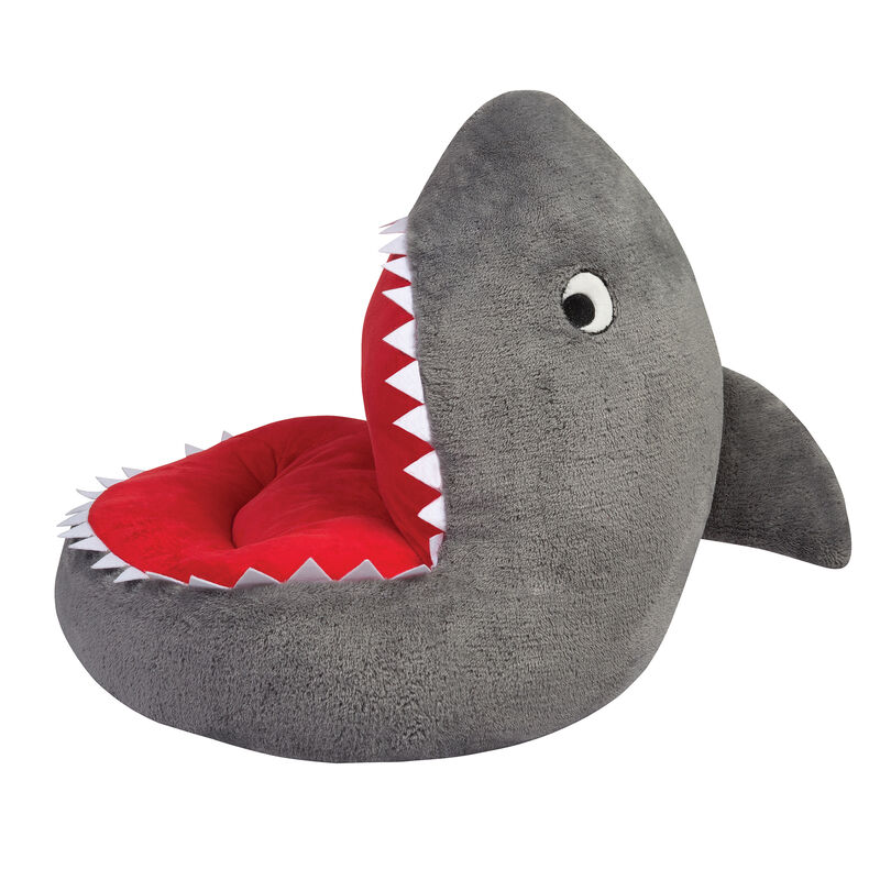 Children's Plush Shark Chair