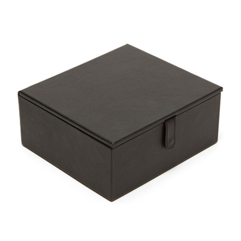 Brouk & Co. "Jodi" Black Faux Leather Three-Tray Jewelry Box | Ross ...