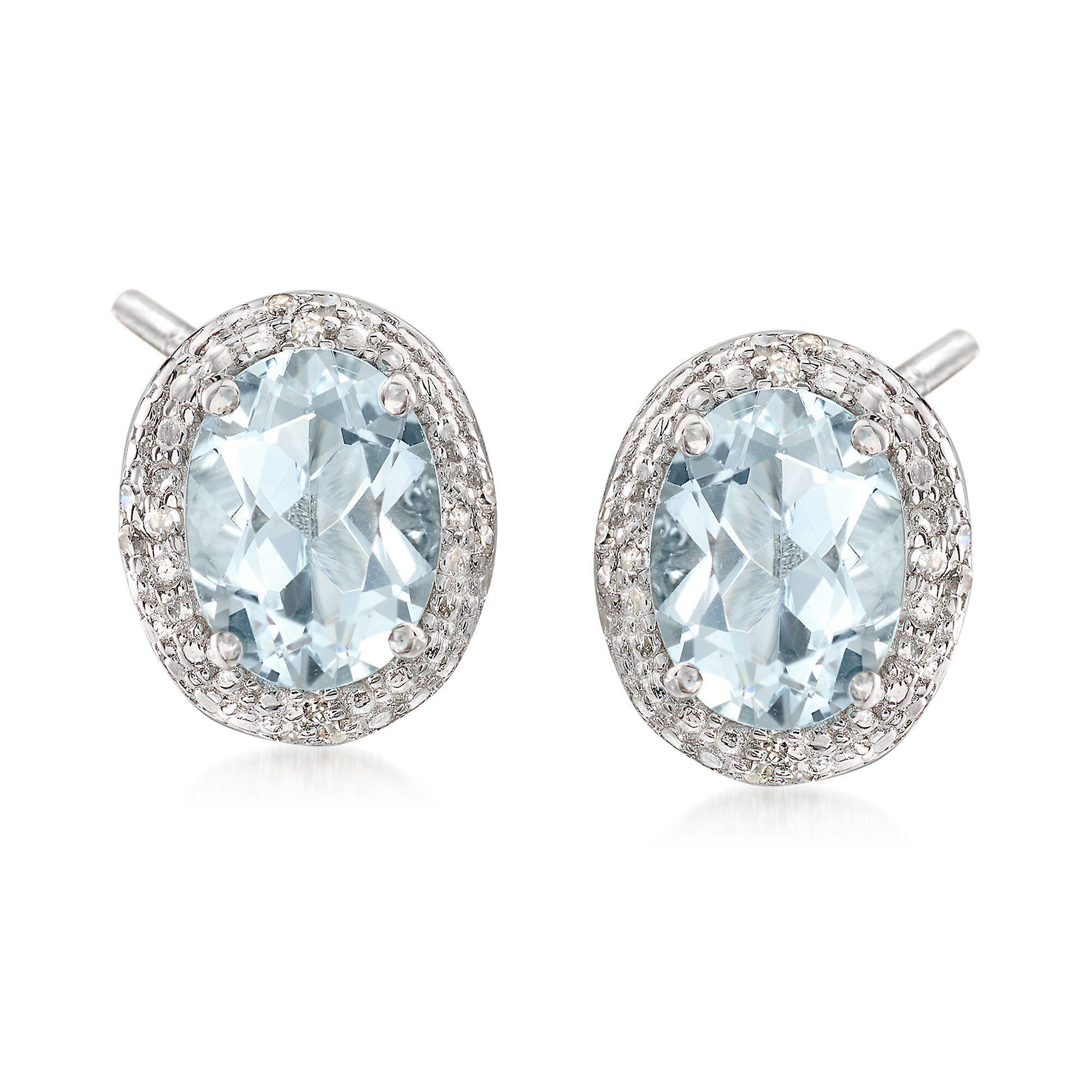 Ross simons aquamarine earrings store