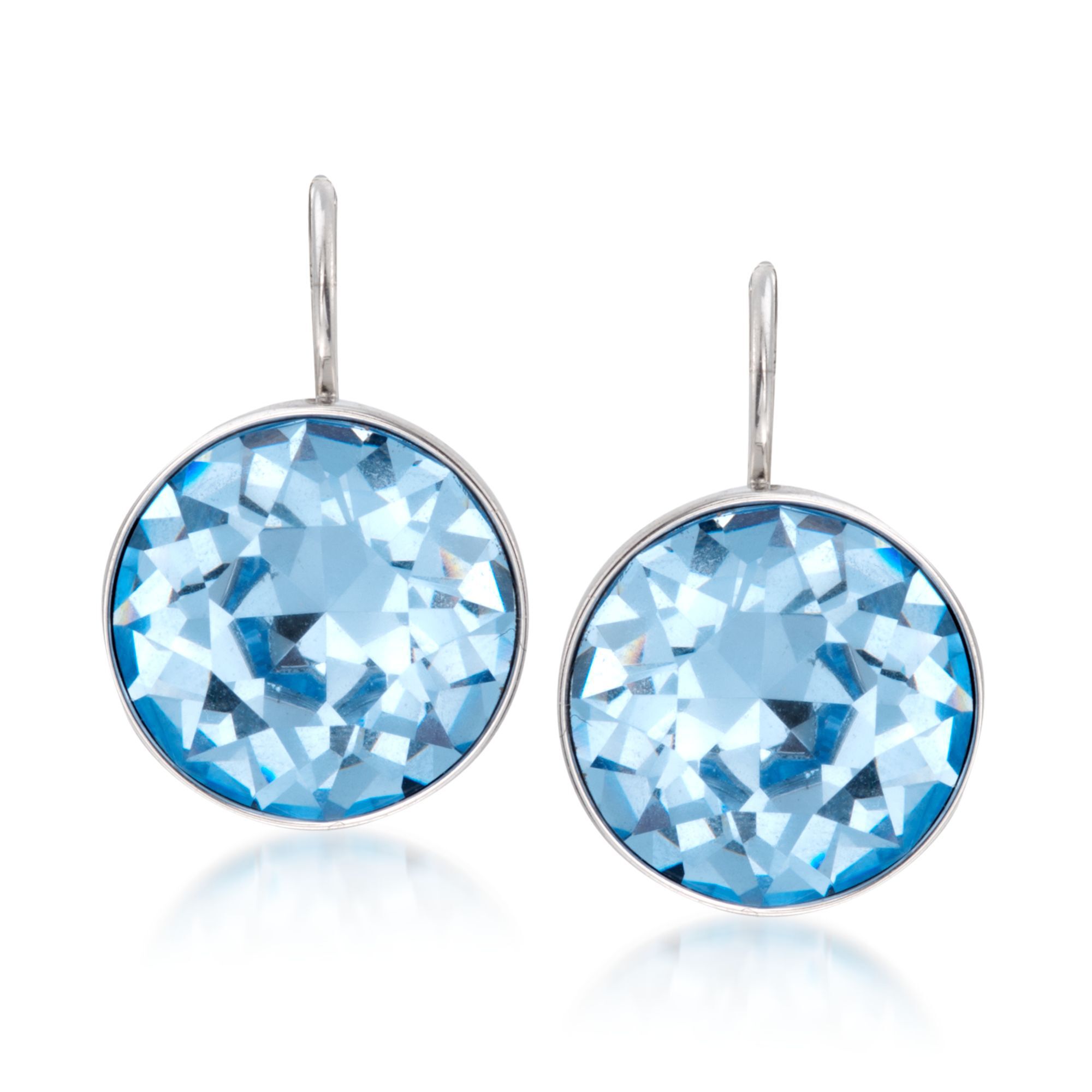 Swarovski blue topaz earrings store