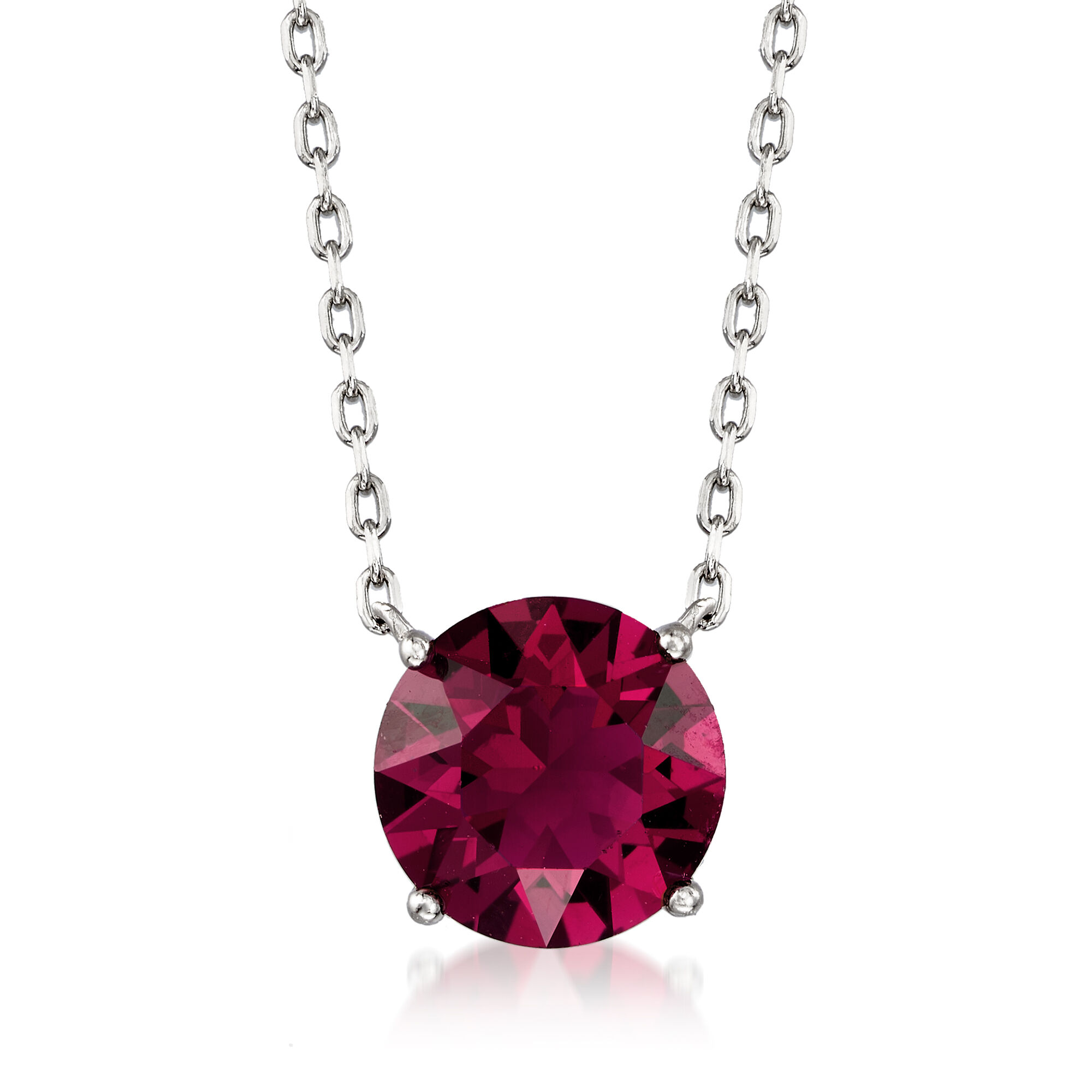 Jewelry Set: Ruby Red Swarovski Crystal Necklace and Jewelry Set: Ruby Red Swarovski Crystal Necklace and