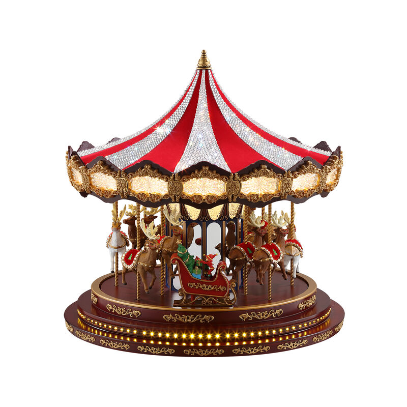 Mr. Christmas Grand Swarovski Christmas Carousel | Ross Simons