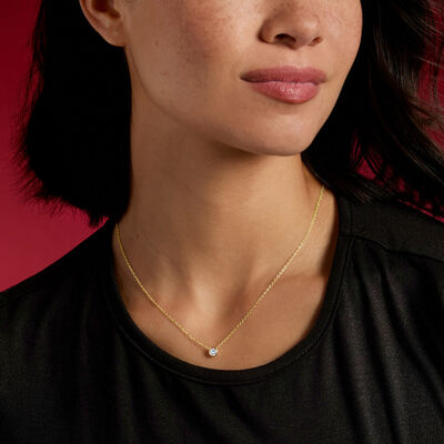 Lab-Grown Diamond Necklaces