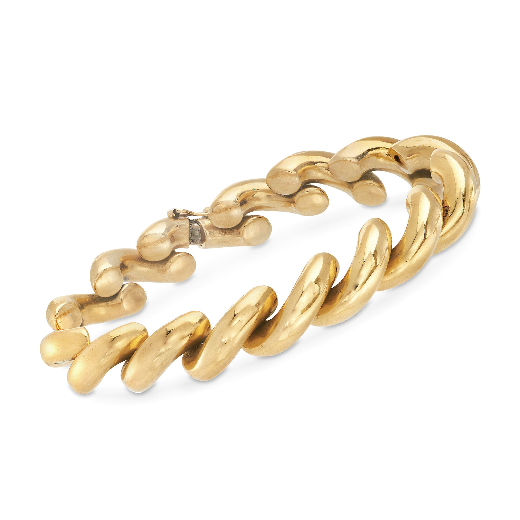 C. 1990 Vintage 14kt Yellow Gold San Marco Bracelet