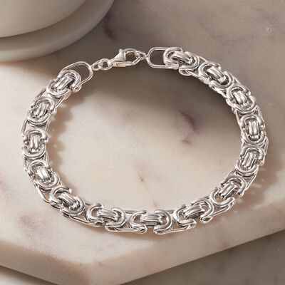 Sterling Silver Byzantine Bracelets