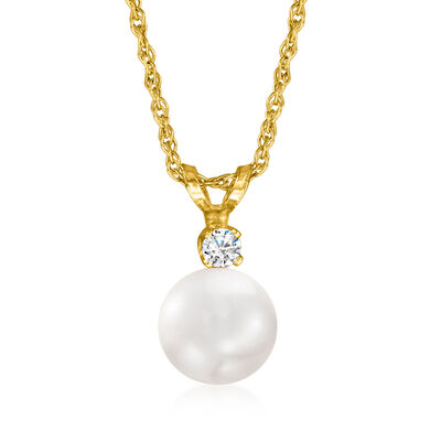Gold Pearl Necklaces