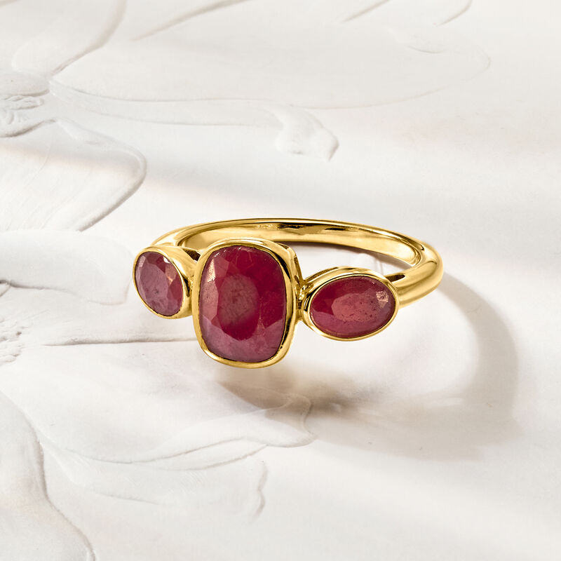 single stone ruby ring