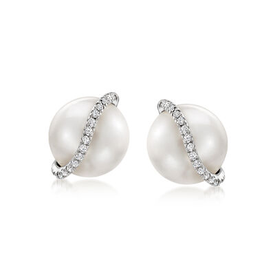 Sterling Silver Pearl Earrings