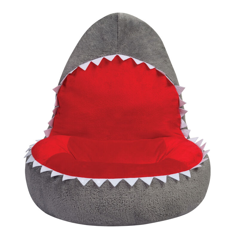 Children's Plush Shark Chair