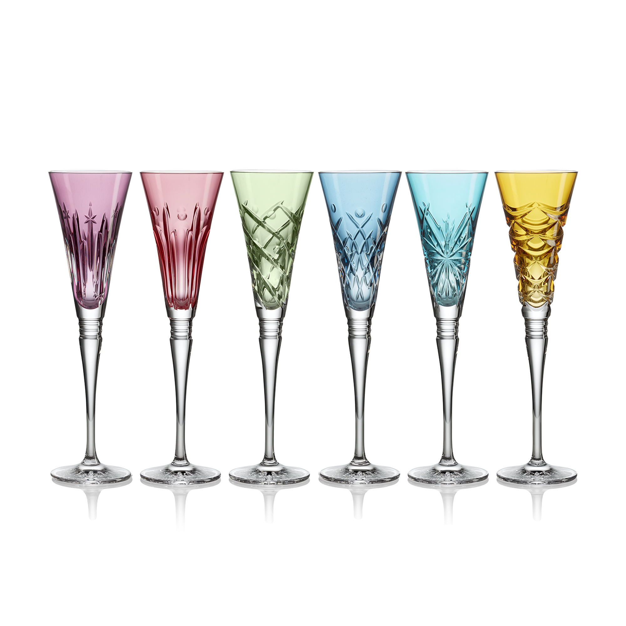 Waterford Crystal Winter Wonders Set Of 6 Flute Glasses Ross Simons