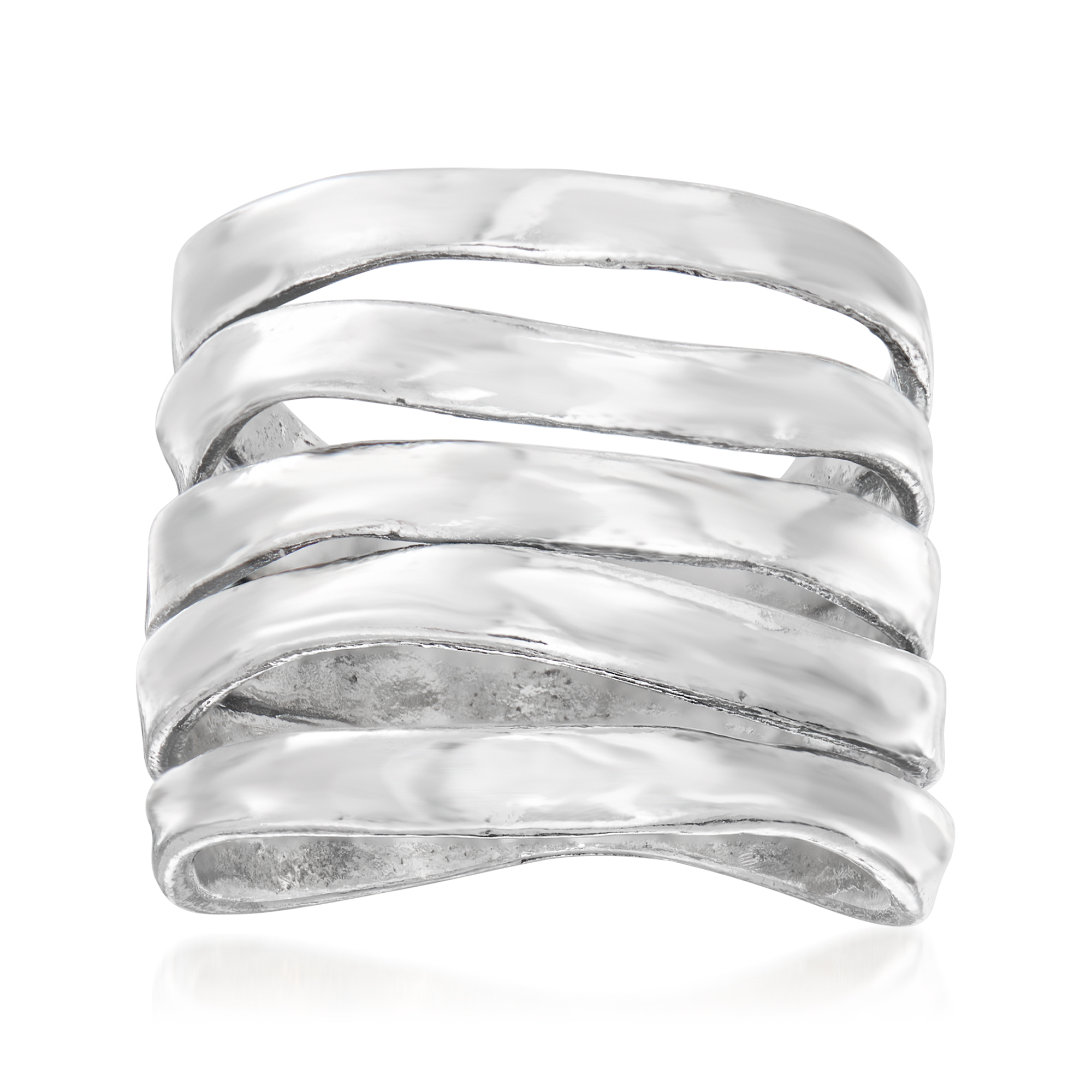 Sterling Silver Multi-Row Ring | Ross-Simons