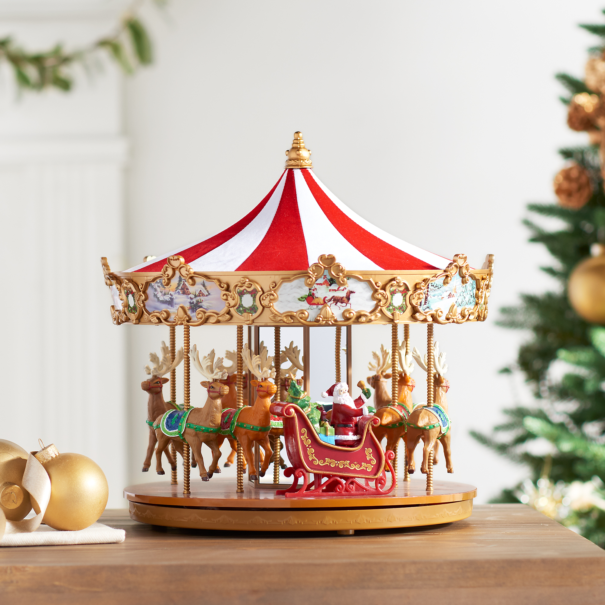 Mr. Christmas Very Merry Carousel | Ross-Simons