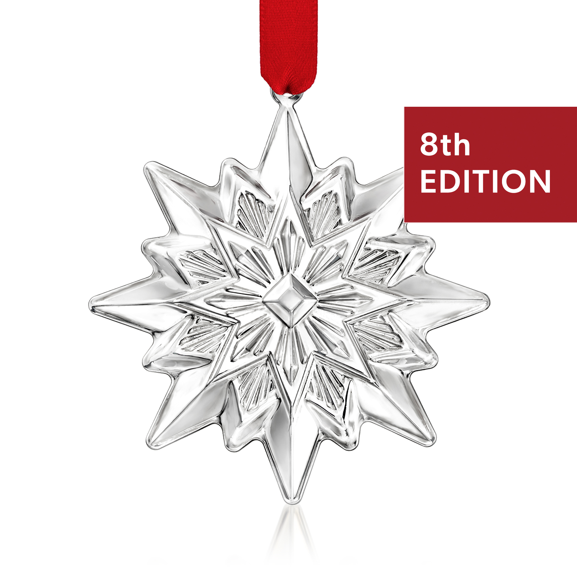 Reed & Barton 2024 Annual Sterling Silver Holiday Star Ornament - 8th ...