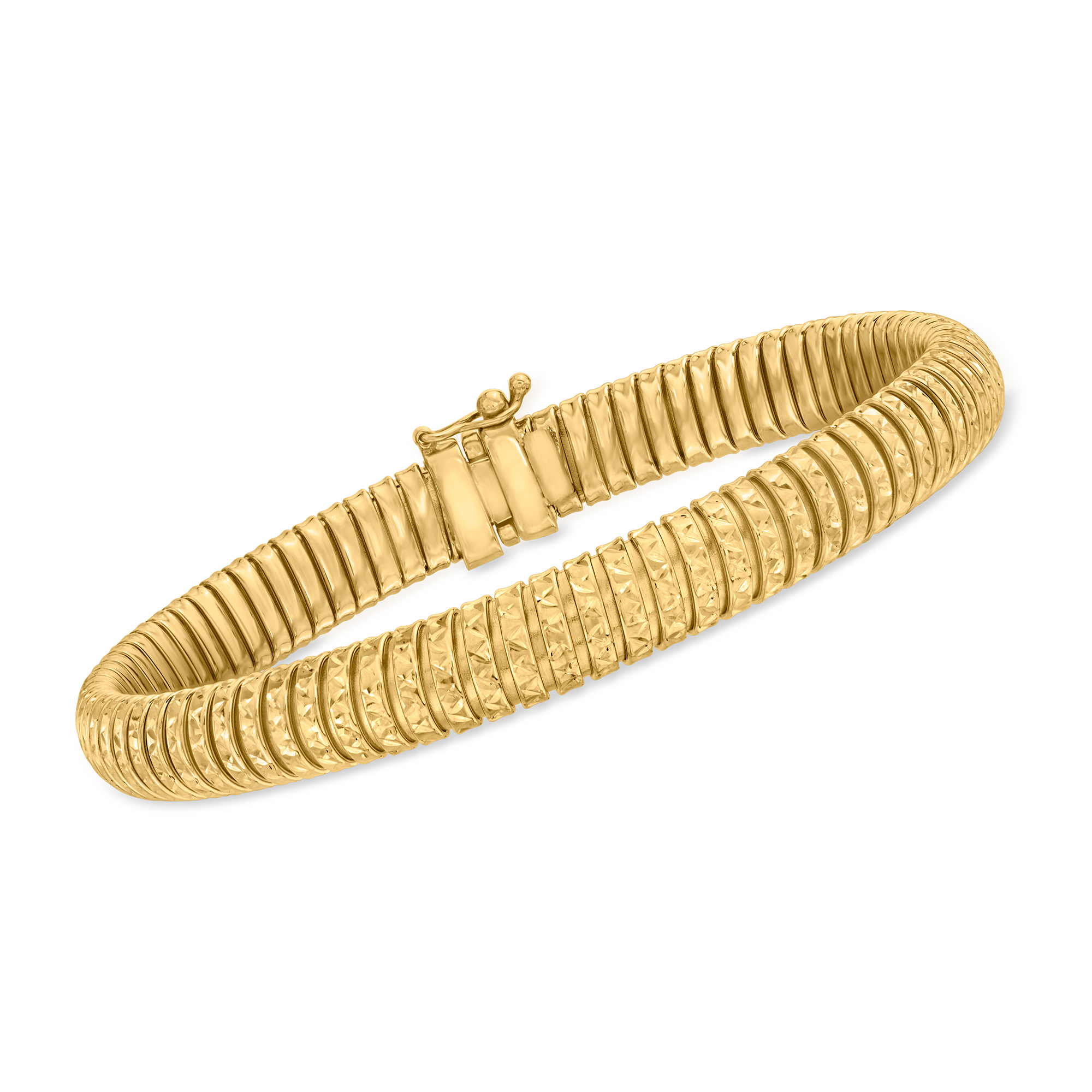 Italian 14kt Yellow Gold Snake Chain Bracelet | Ross-Simons