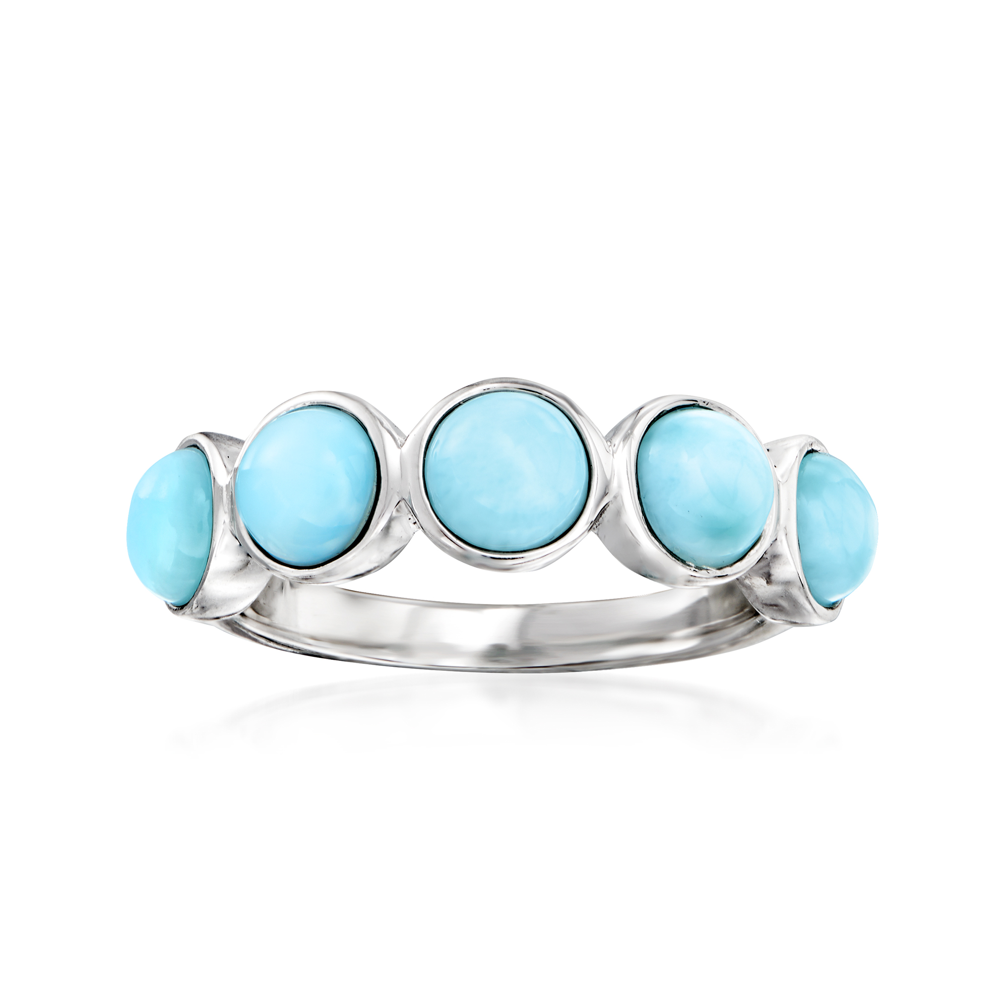 Larimar Ring in Sterling Silver | Ross-Simons