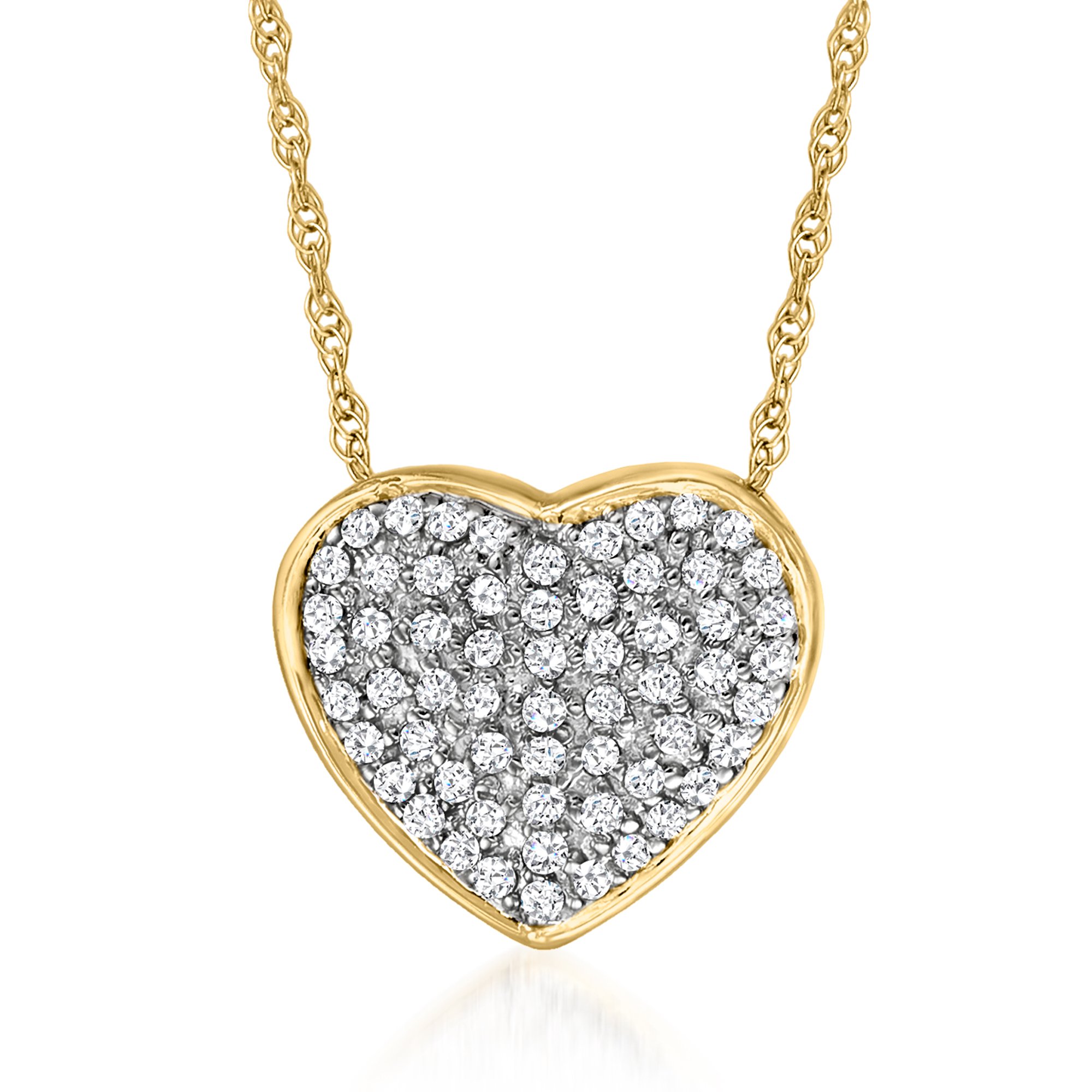 Ross simons heart necklace store