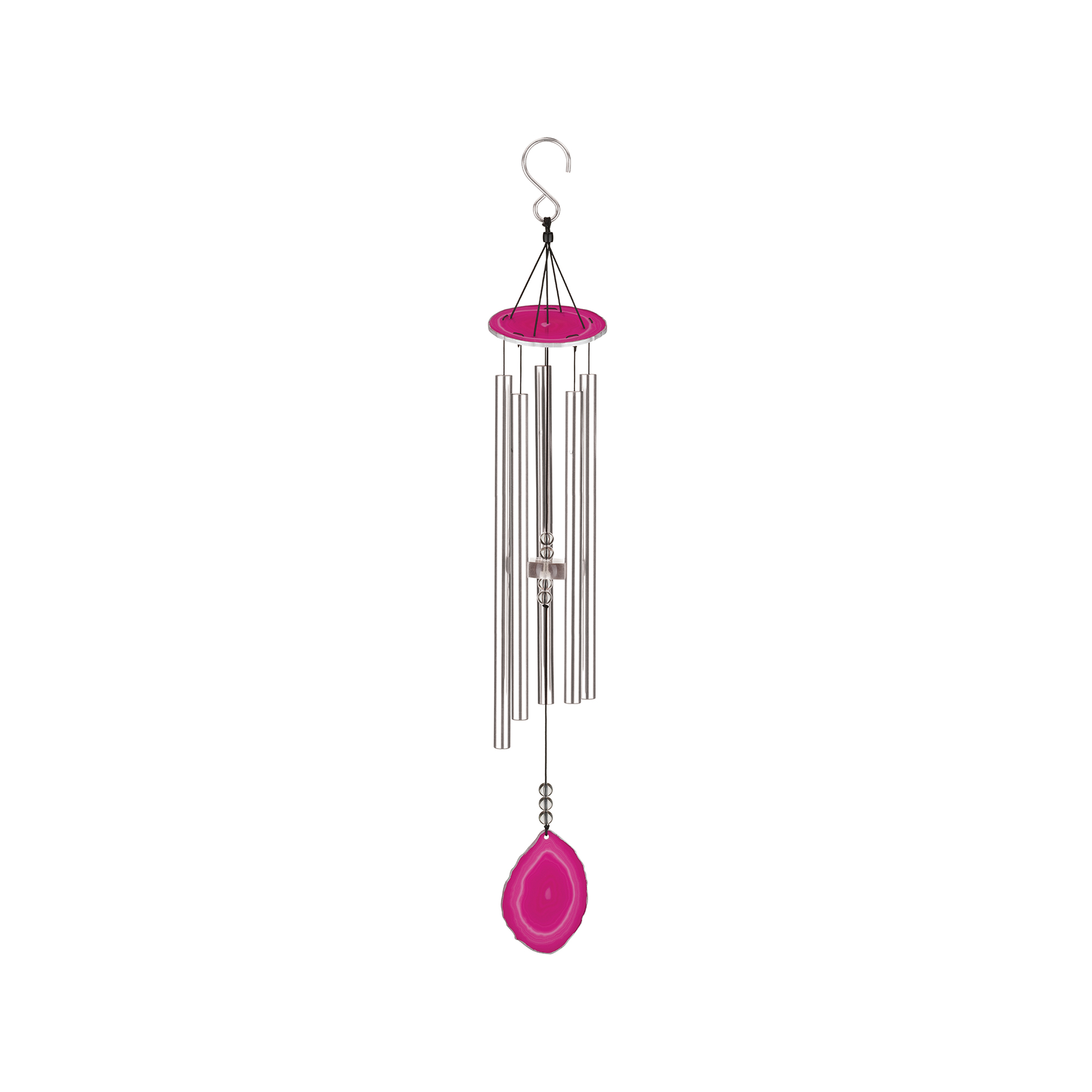 Regal "Agate" Pink Wind Chimes | Ross-Simons