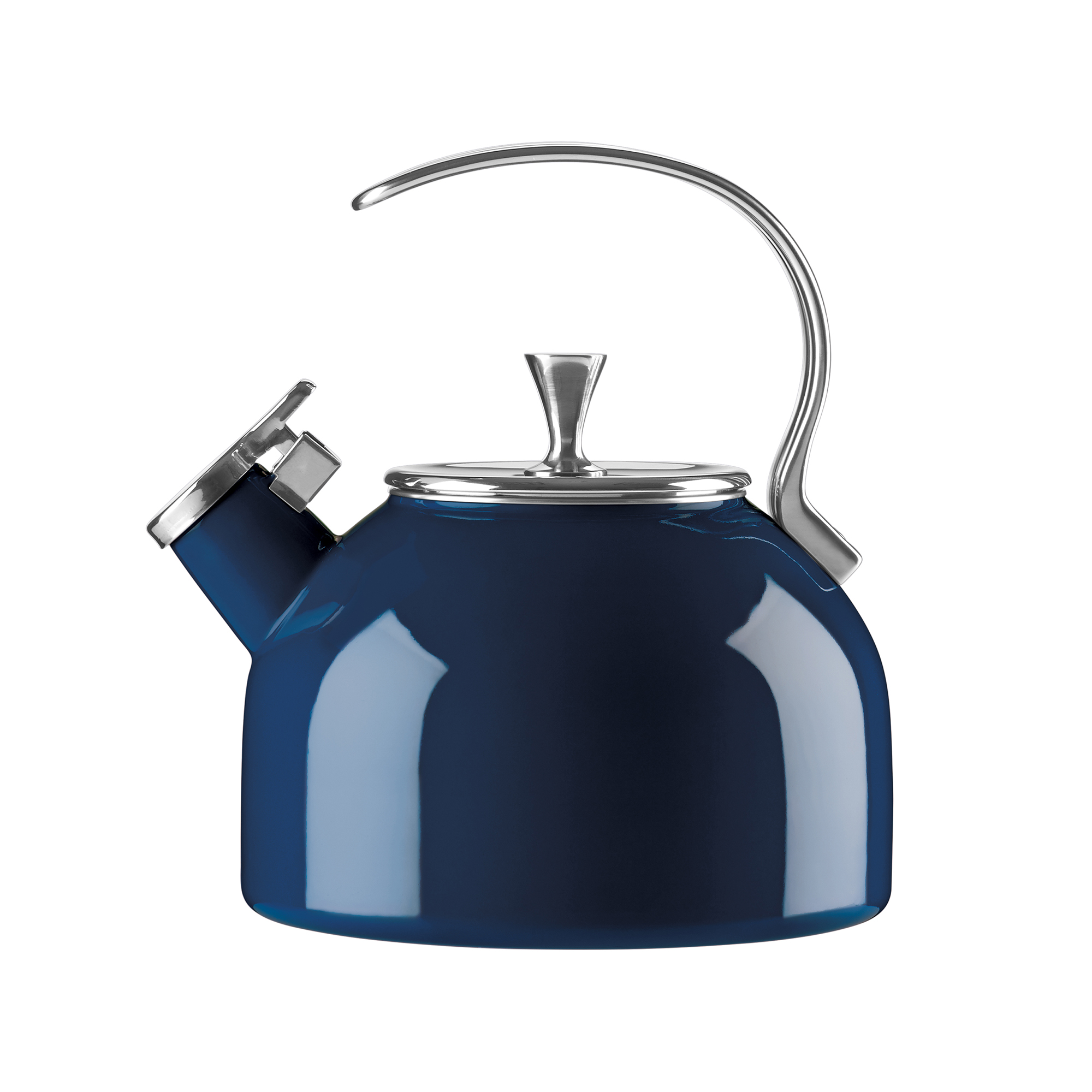 Kate Spade New York "Make it Pop" Navy Tea Kettle | Ross-Simons
