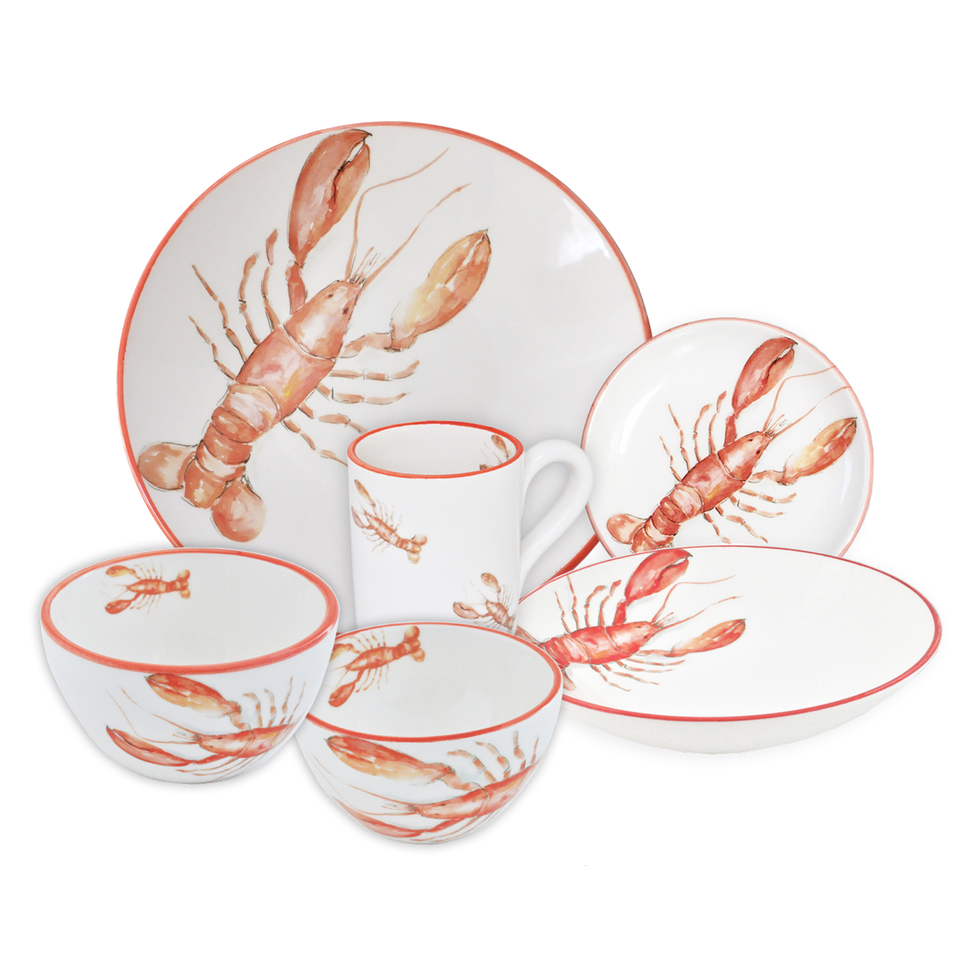 Abbiamo Tutto "Lobster" Ceramic Dinnerware from Italy | Ross-Simons