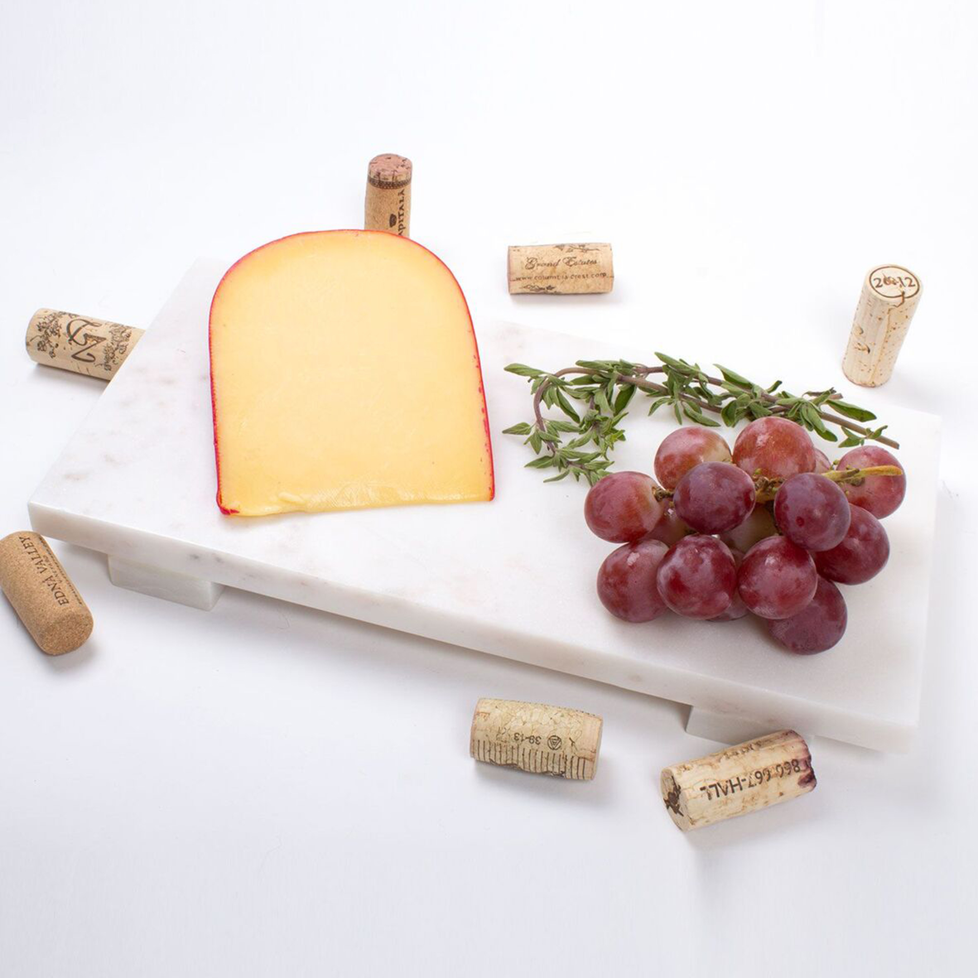 Large White Marble Cheese Board | Ross-Simons
