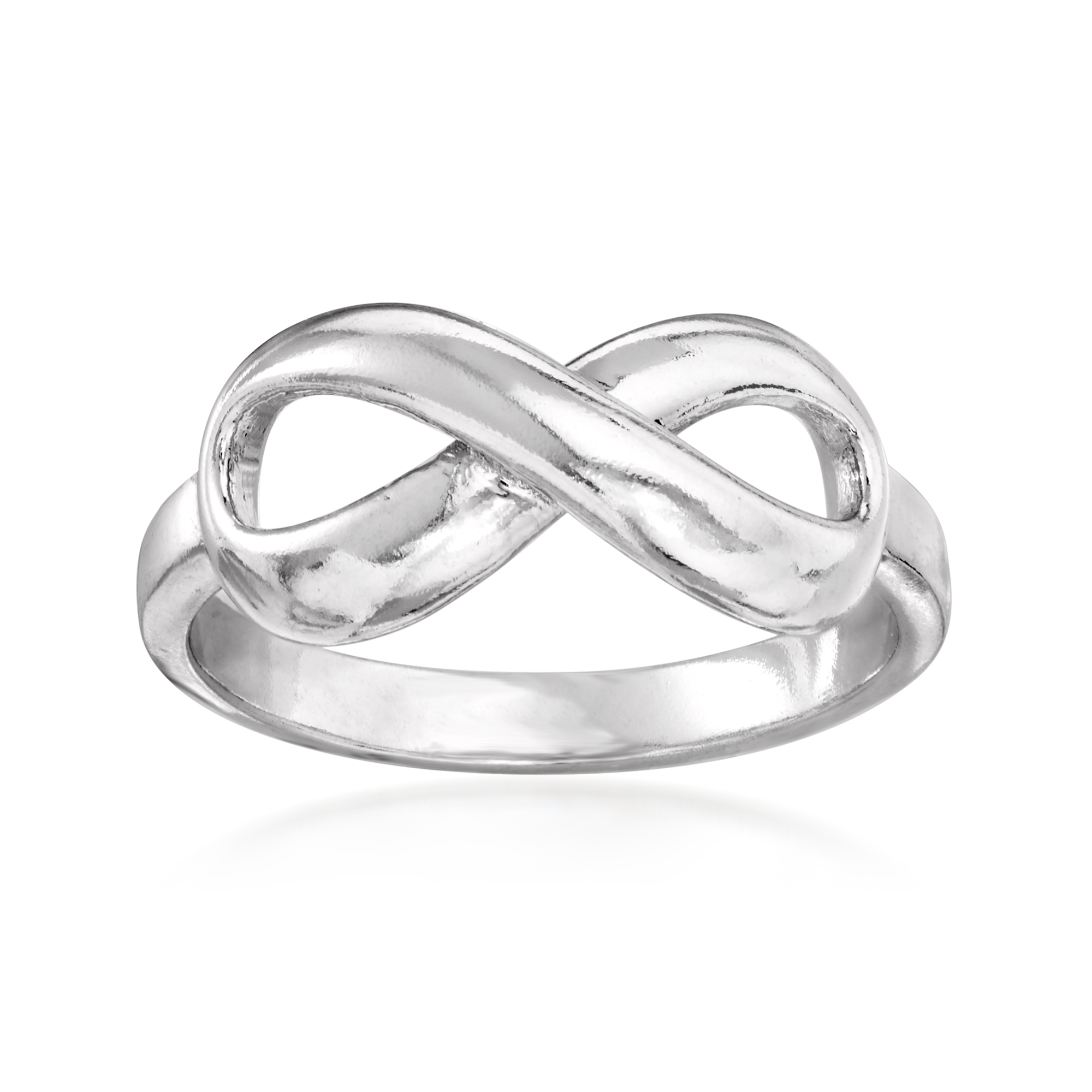 Sterling Silver Infinity Ring | Ross-Simons