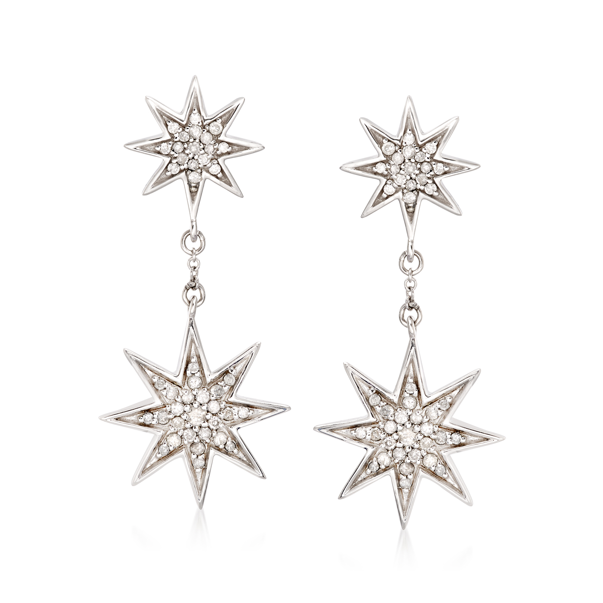 Starburst drop earrings store