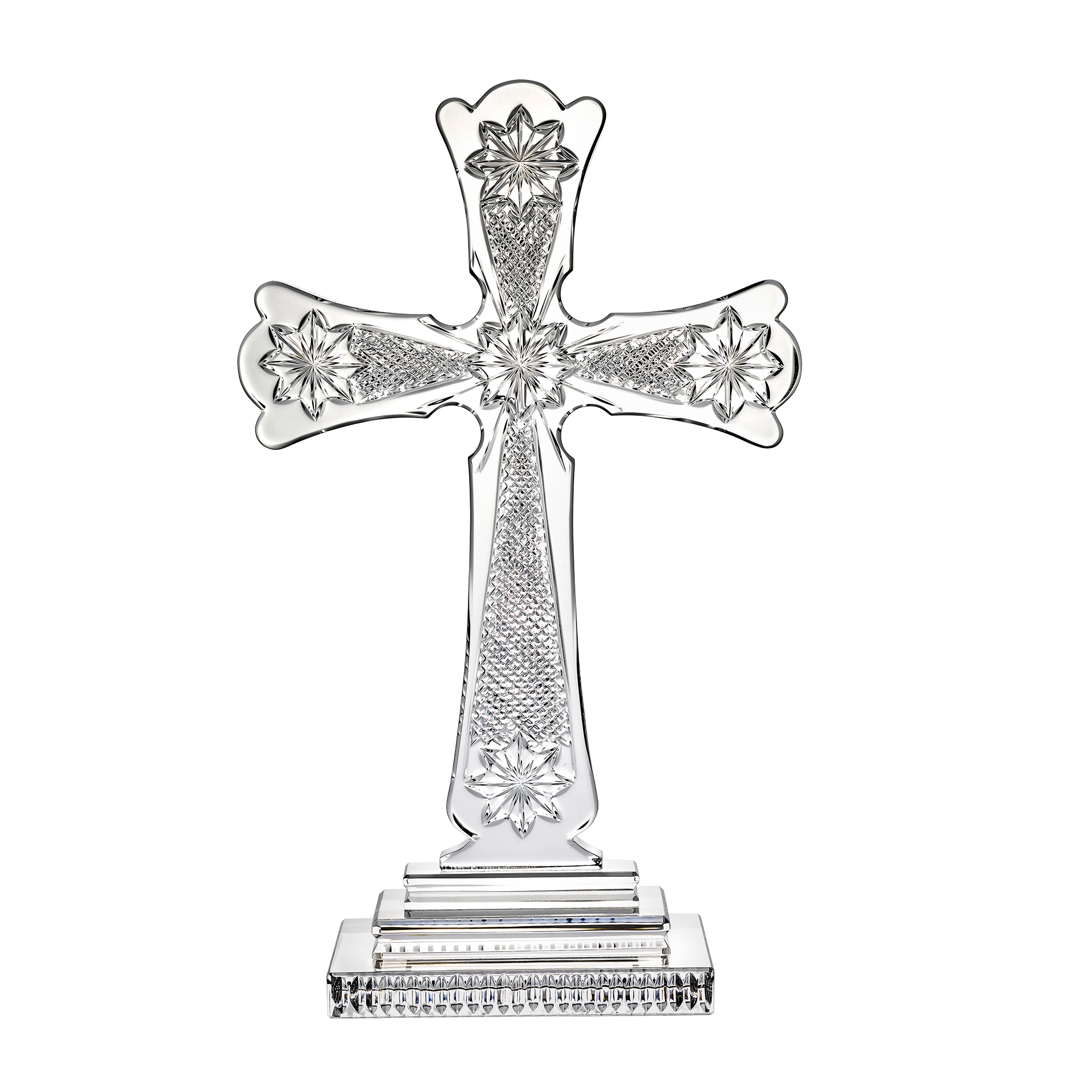 Waterford Crystal "Master Craft" Annual Irish Standing Cross | Ross-Simons