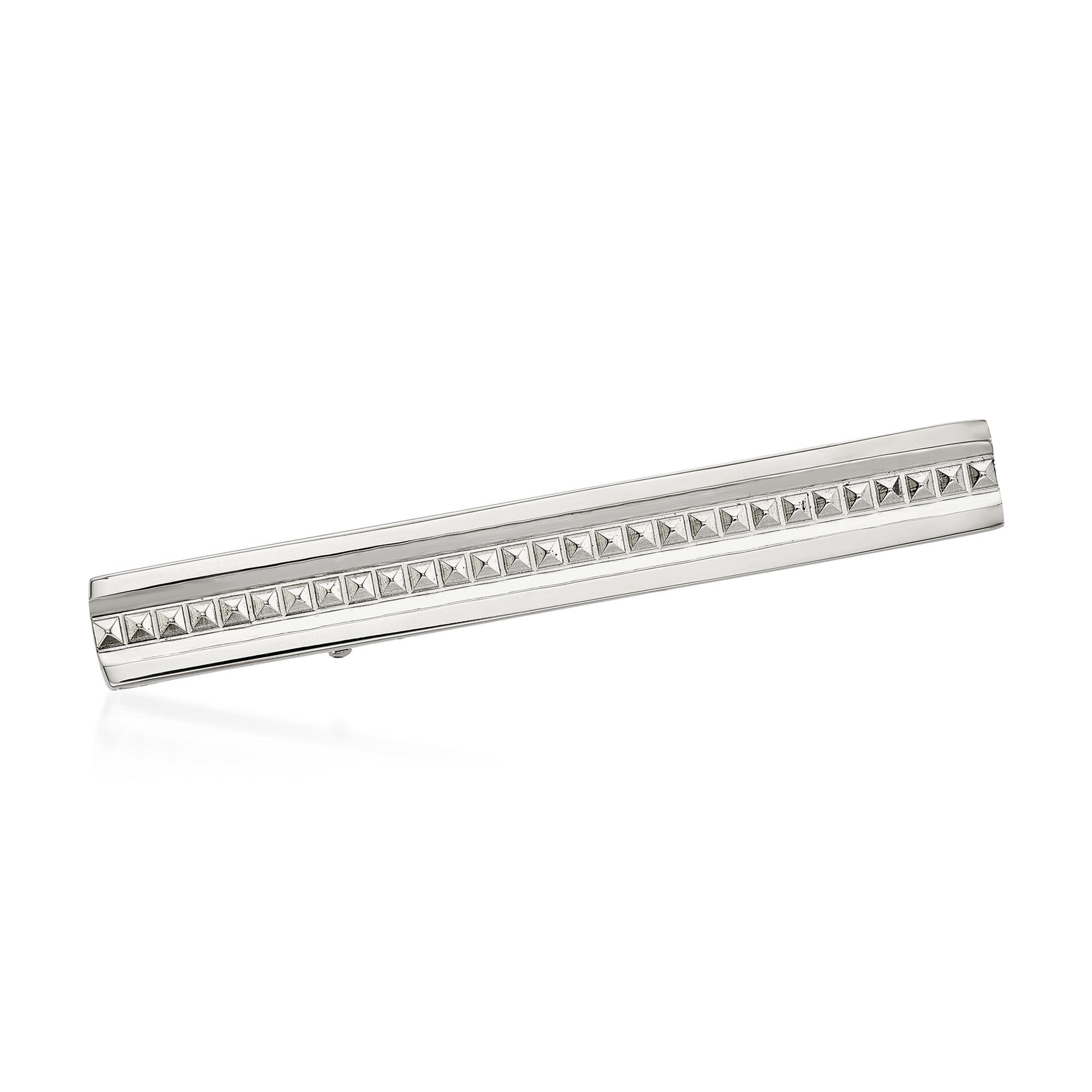 Stainless Steel Studded Tie Bar | Ross-Simons