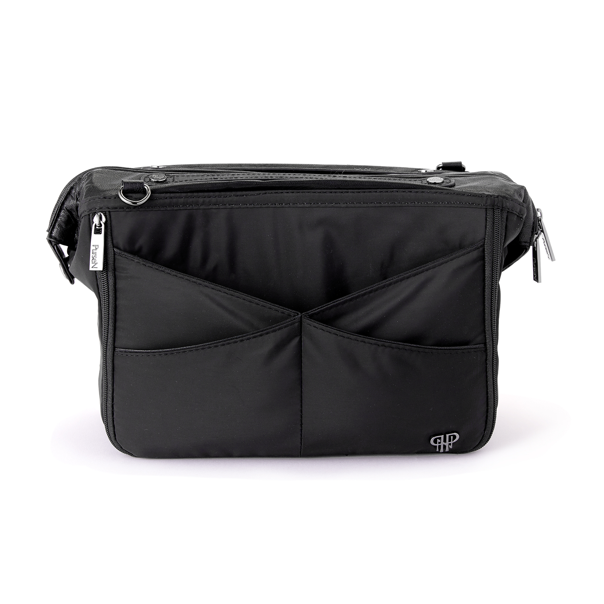 Pursen Littbag Lighted Black Nylon Purse Organizer | Ross-Simons