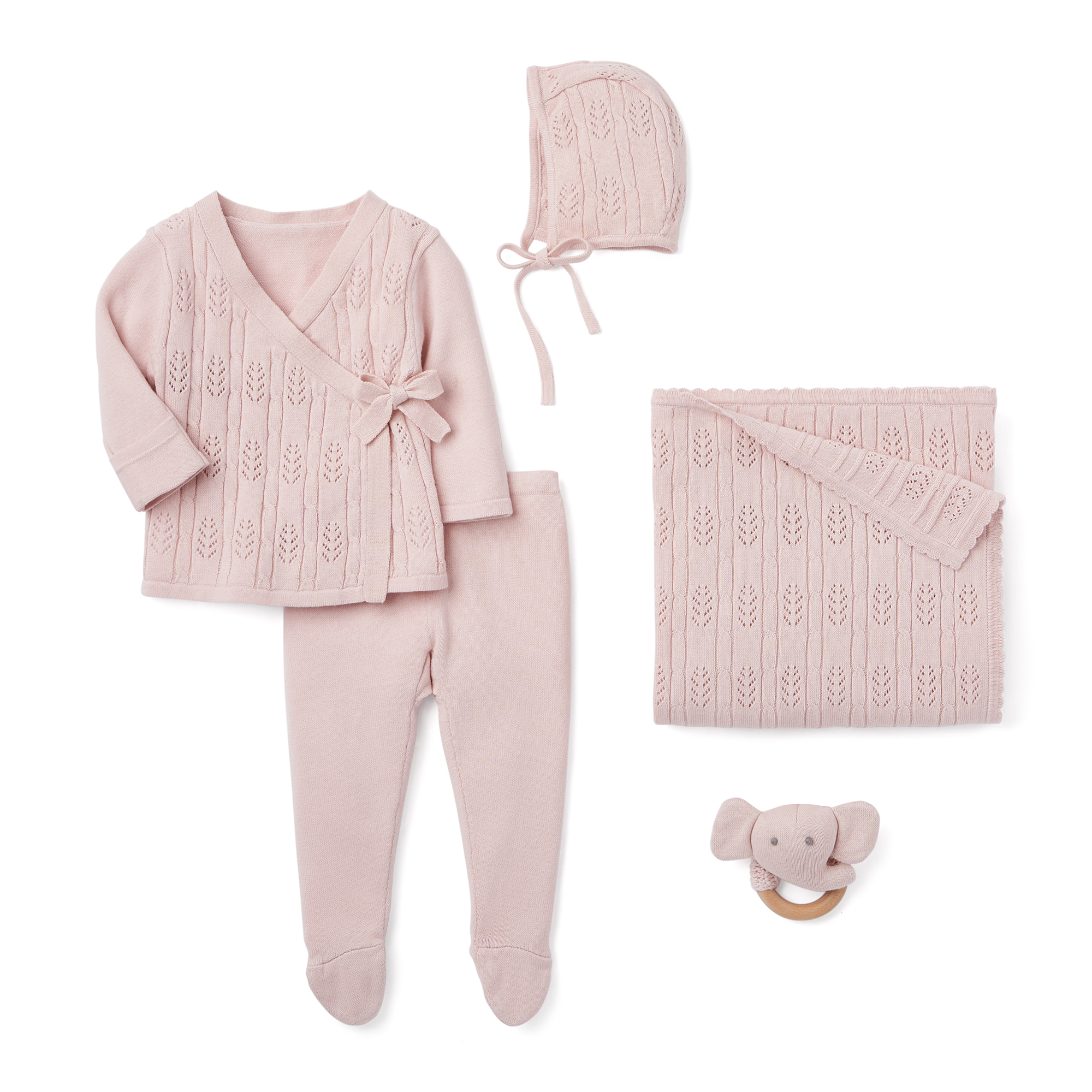 Elegant Baby "Coming Home" 5-pc. Pink Newborn Set | Ross-Simons