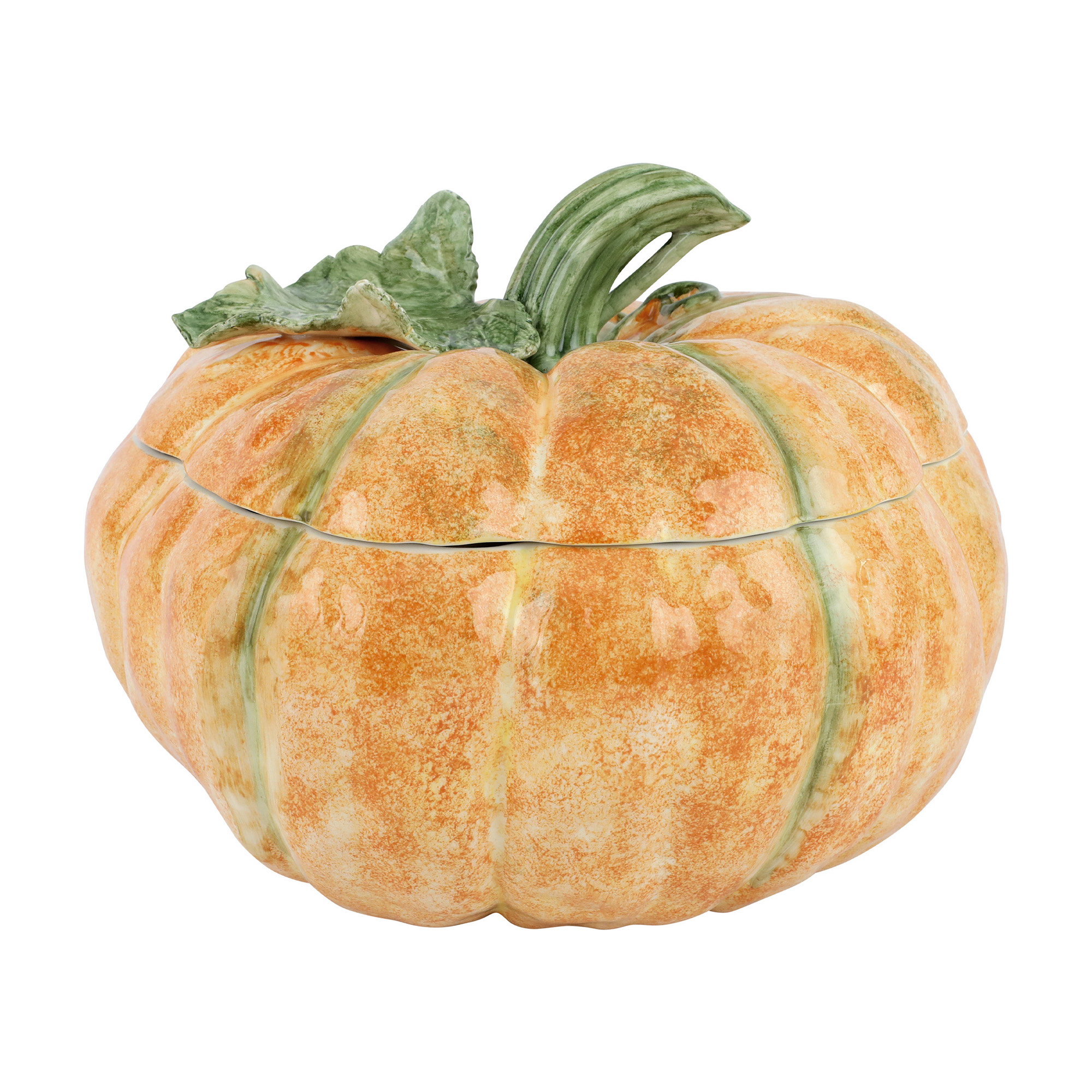 Vietri "Pumpkins" Figural Tureen from Italy | Ross-Simons