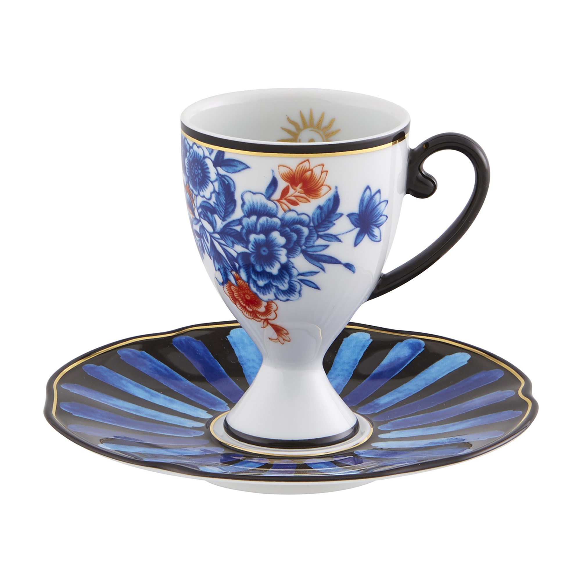Vista Alegre "Cannaregio" Coffee Cup and Saucer | Ross-Simons
