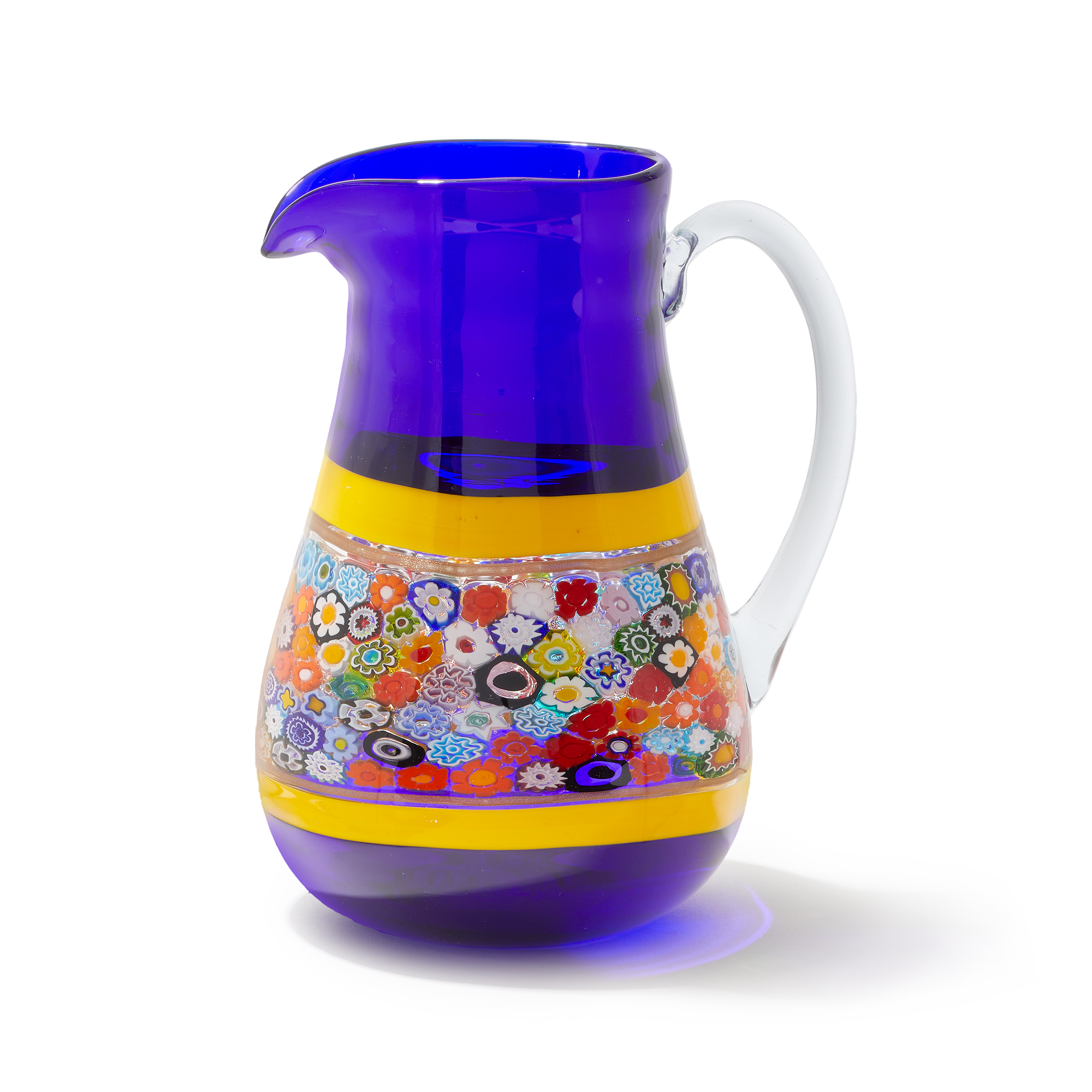 Italian Blue Murano Glass Pitcher | Ross-Simons