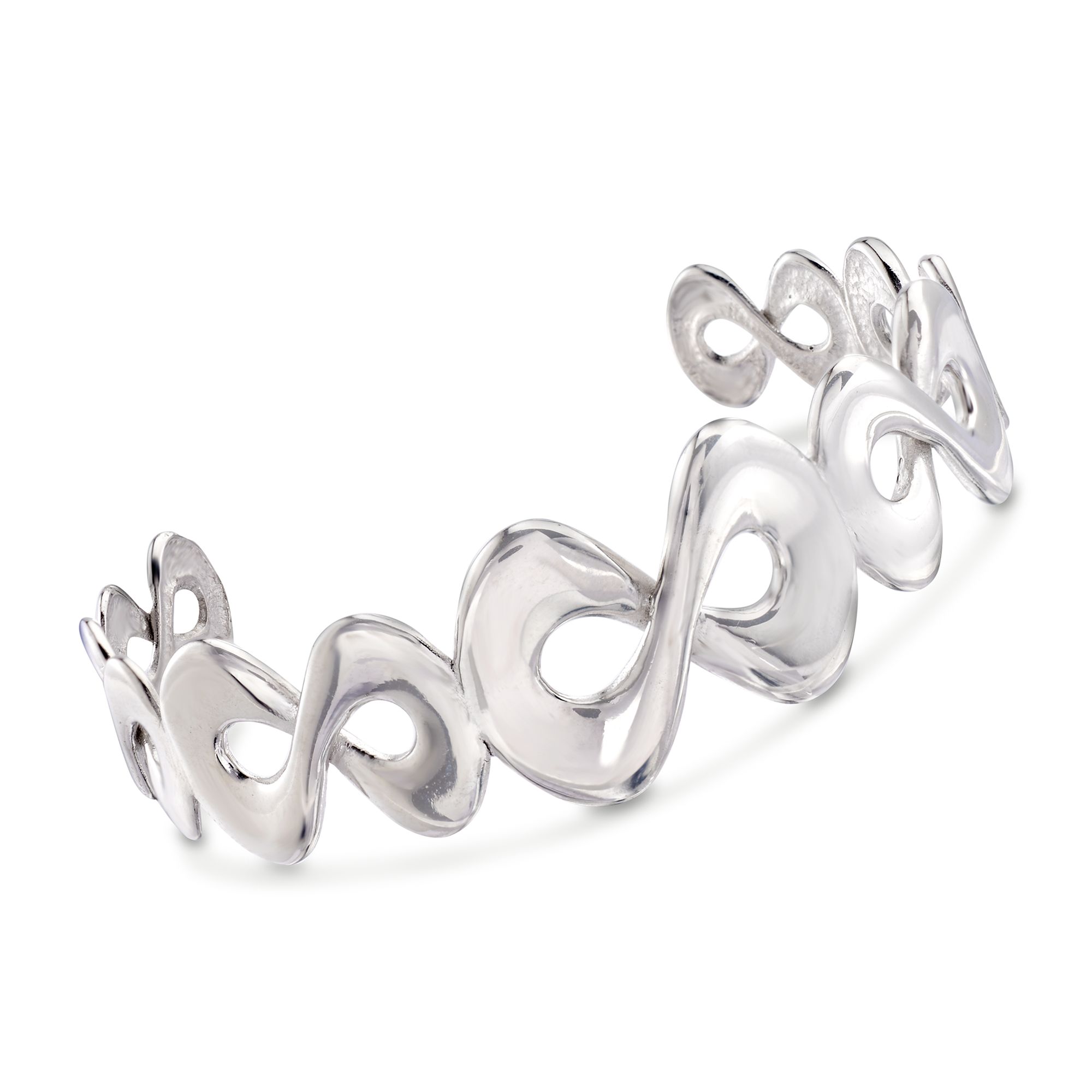 Italian Sterling Silver Infinity Cuff Bracelet | Ross-Simons